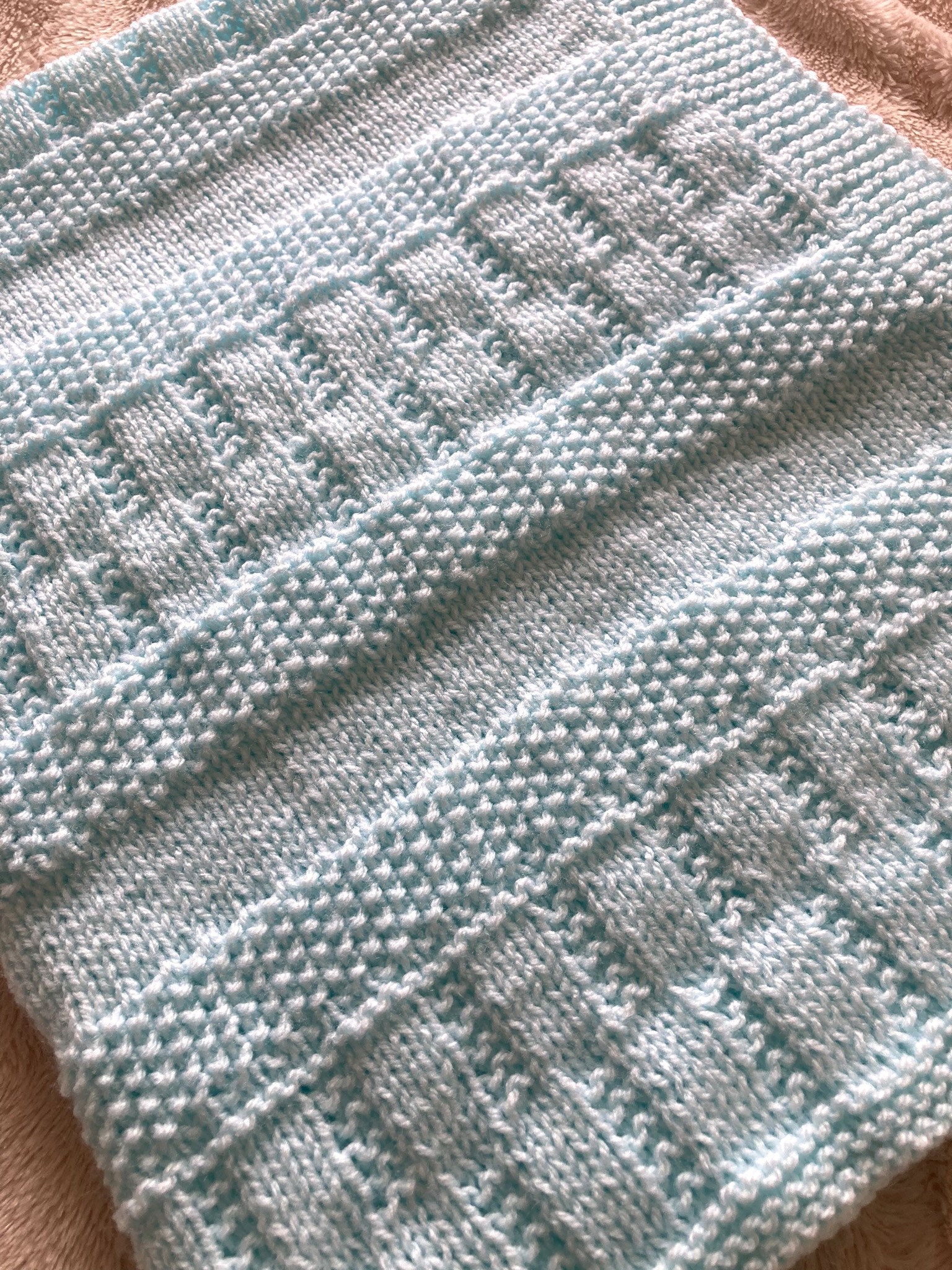 Knitting Pattern ~ Jemima Baby Blanket ~ ENGLISH ~ PDF Download - Etsy