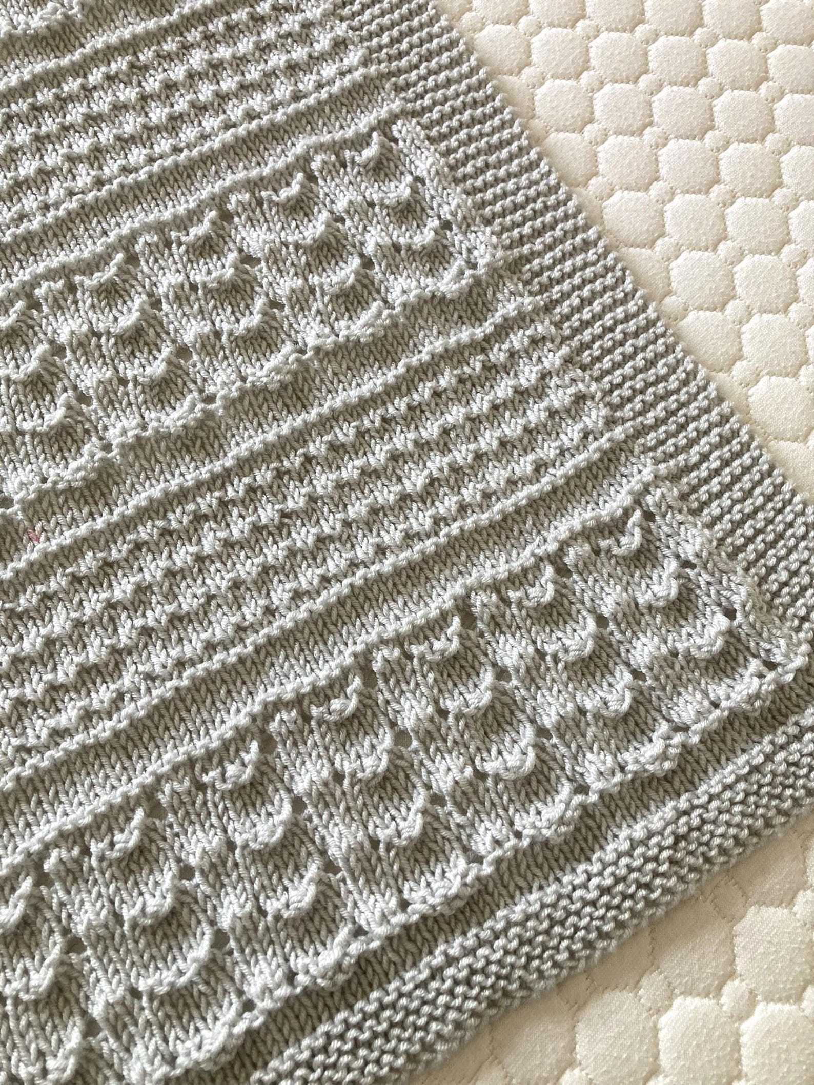 Knitting Pattern ~ Seren Baby Blanket ~ ENGLISH ~ PDF Download - Etsy
