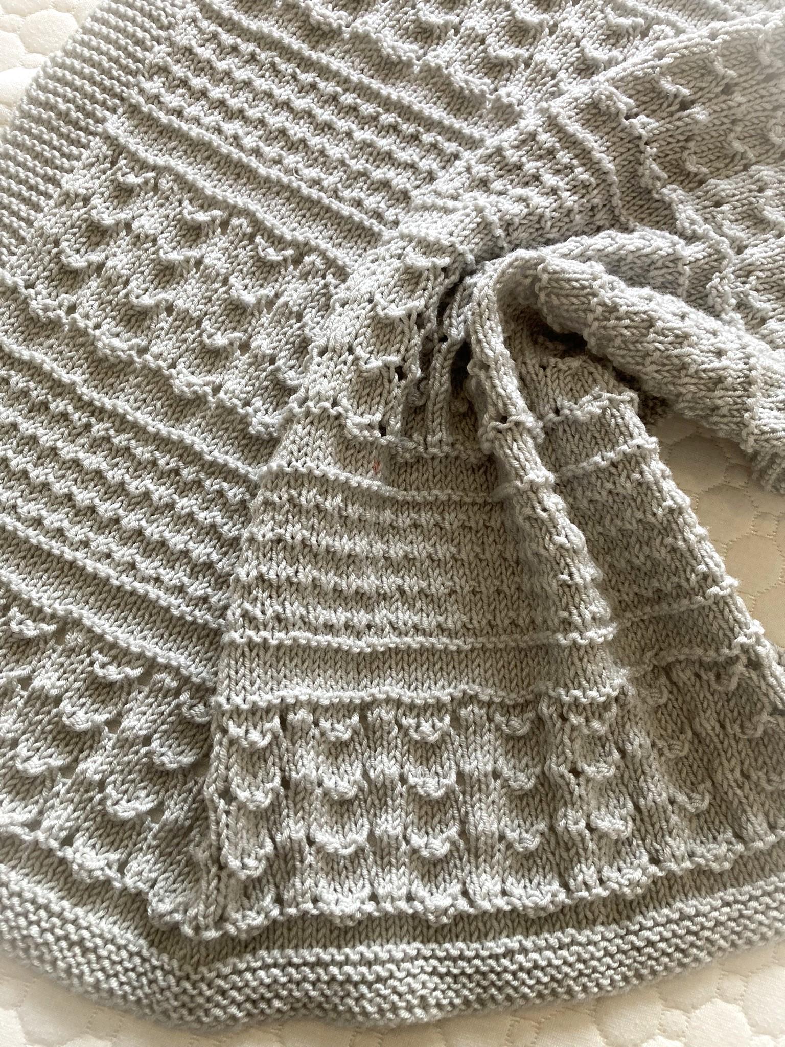 Knitting Pattern ~ Seren Baby Blanket ~ ENGLISH ~ PDF Download - Etsy