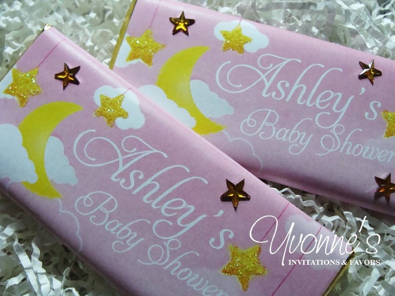 Baby Shower Twinkle Little Star Candy Bar Wrappers for - Etsy