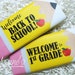 Back to School Candy Bar Wrappers for Chocolate Bar Favors-first Day of ...