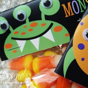 Halloween Goody Bags for Trick or Treat-halloween Party Favor-monster ...
