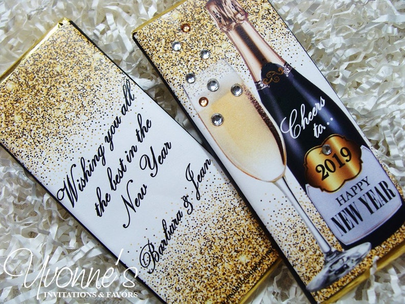 New Years Eve Candy Bar Wrappers for Chocolate Bars-2020 NYE - Etsy