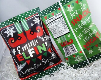 Christmas Nutcracker Chip Bags-xmas Party Favors-holiday Goody - Etsy