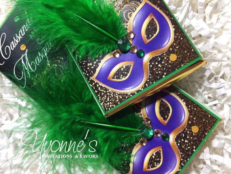 Mardi Gras Masquerade Party Favors-candy Bar Wrappers for - Etsy