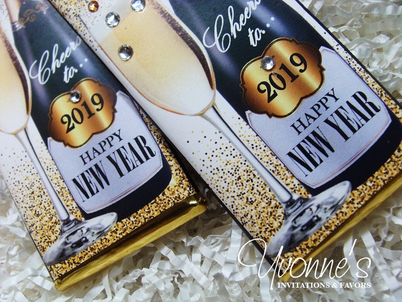 New Years Eve Candy Bar Wrappers for Chocolate Bars-2020 NYE - Etsy