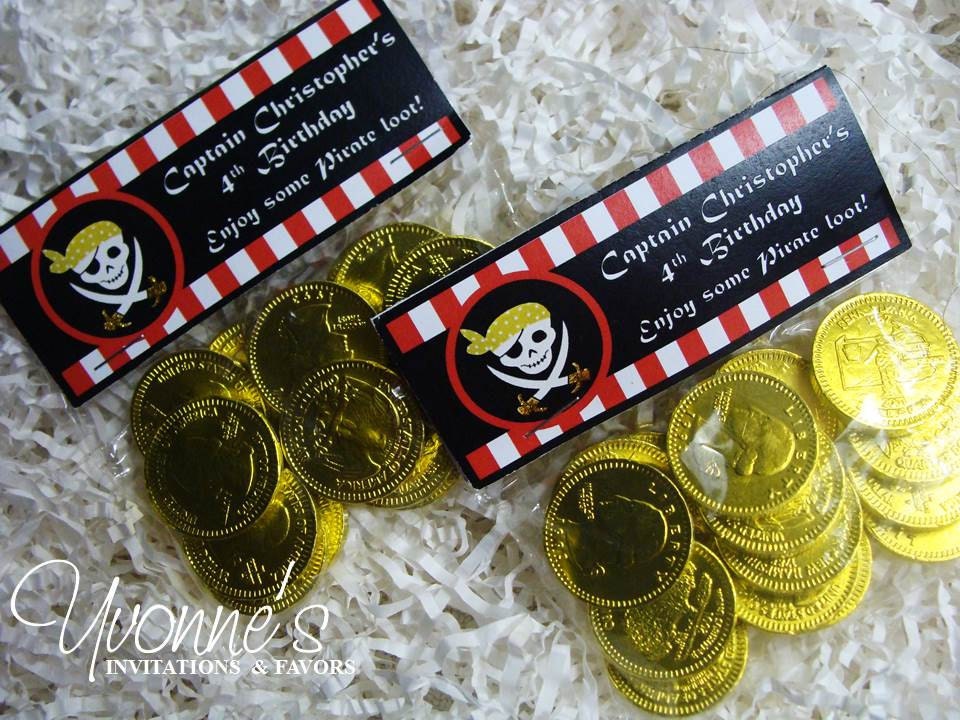 Pirate Birthday Party Goody Treat Bags for Child Boy | Etsy