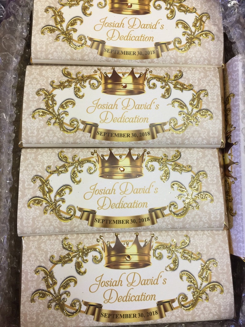 Princess-royal Baby Prince Candy Bars Assembled or Wrappers Only ...