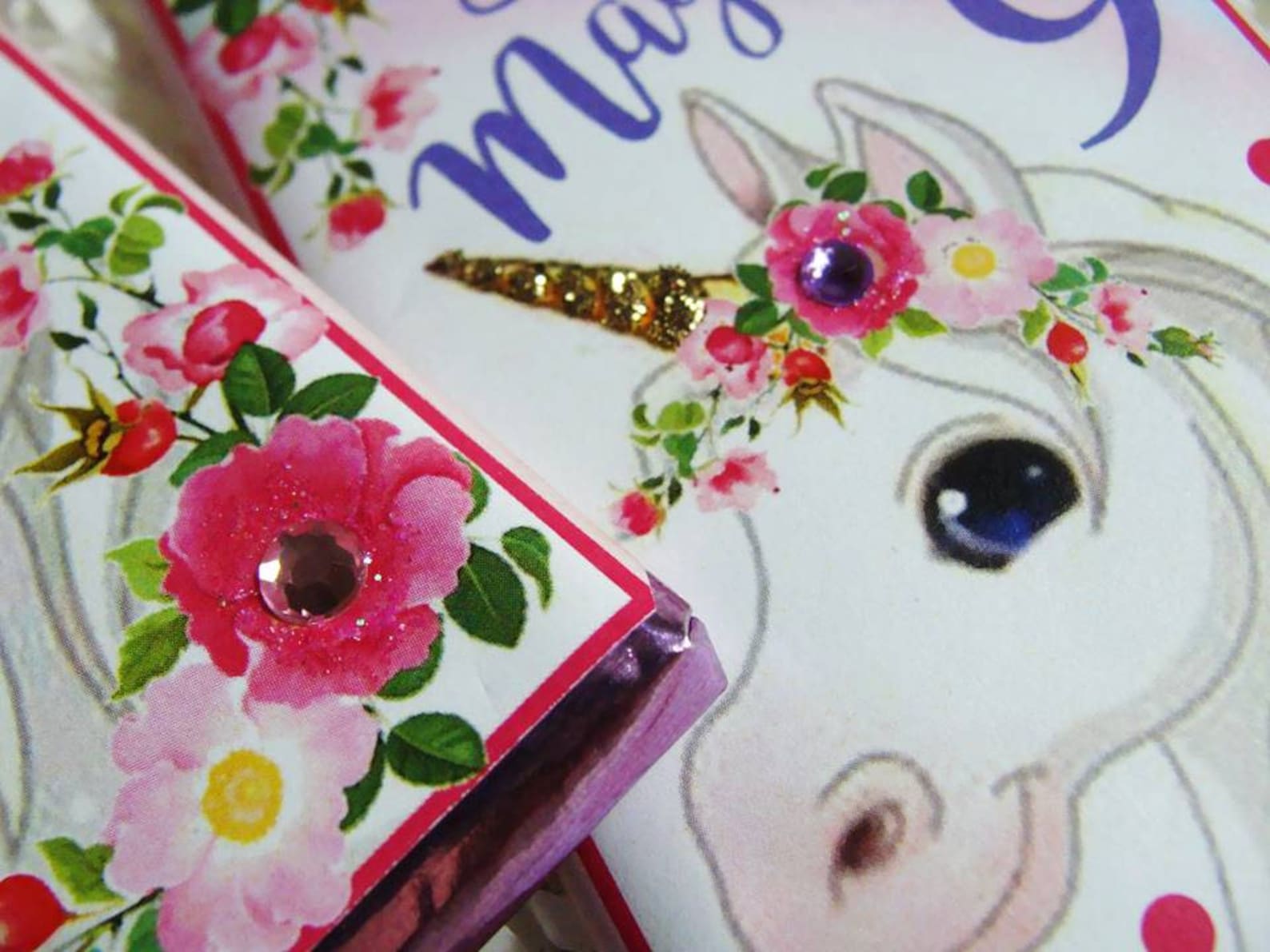 Unicorn Candy Bar Wrappers Chocolate Bar Party Favors - Etsy