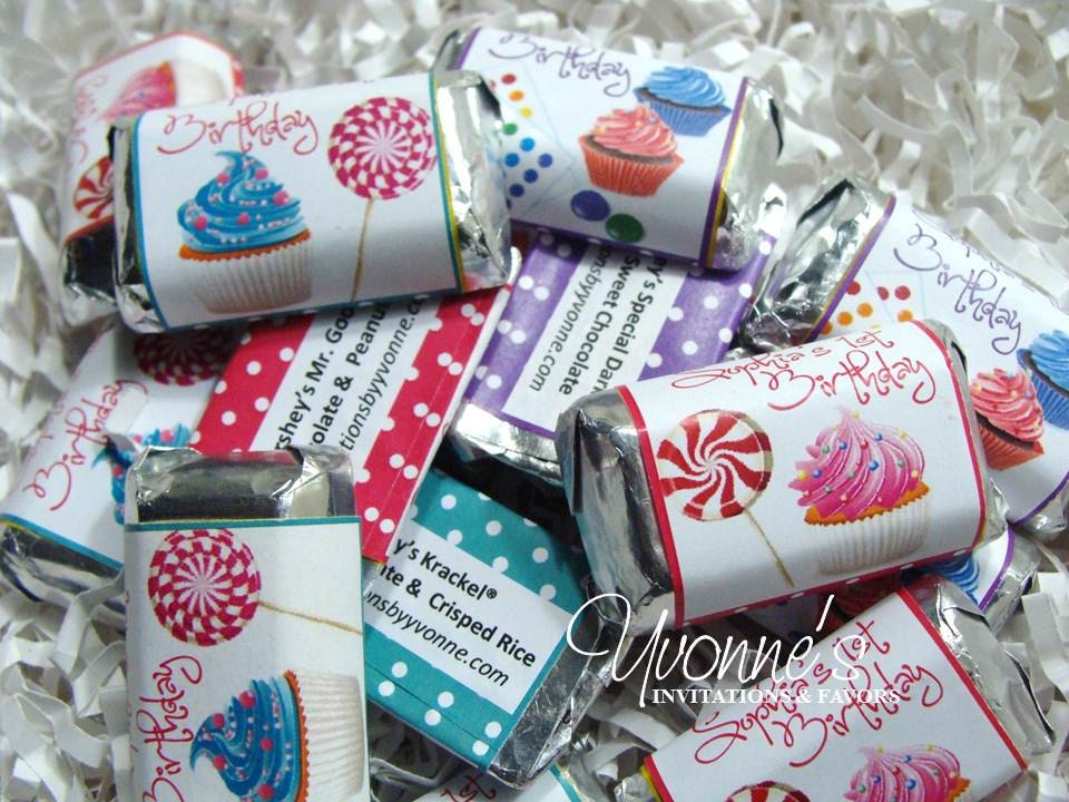 Candy Shop/sweet Shoppe Mini Candy Bar Wrappers-miniature - Etsy