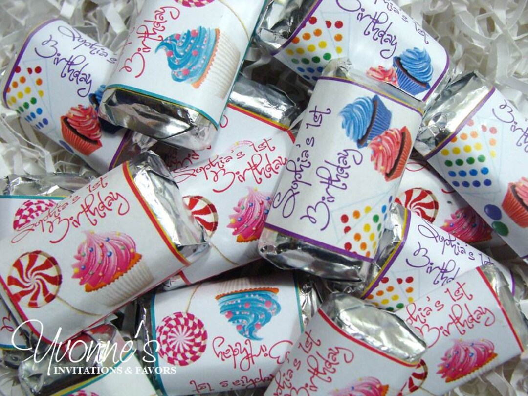 Candy Shop/sweet Shoppe Mini Candy Bar Wrappers-miniature - Etsy