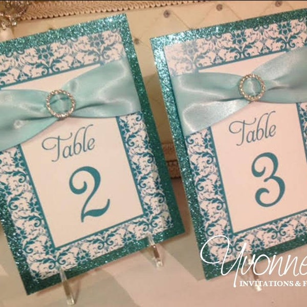Aqua Wedding Decor - Etsy