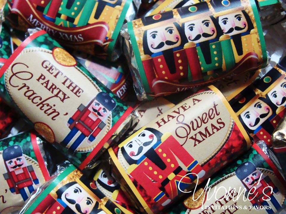 Nutcracker Mini Candy Bar Wrappers Only CHOCOLATES NOT - Etsy