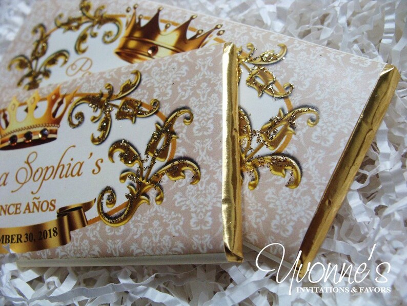 Princess-royal Baby Prince Candy Bars Assembled or Wrappers Only ...