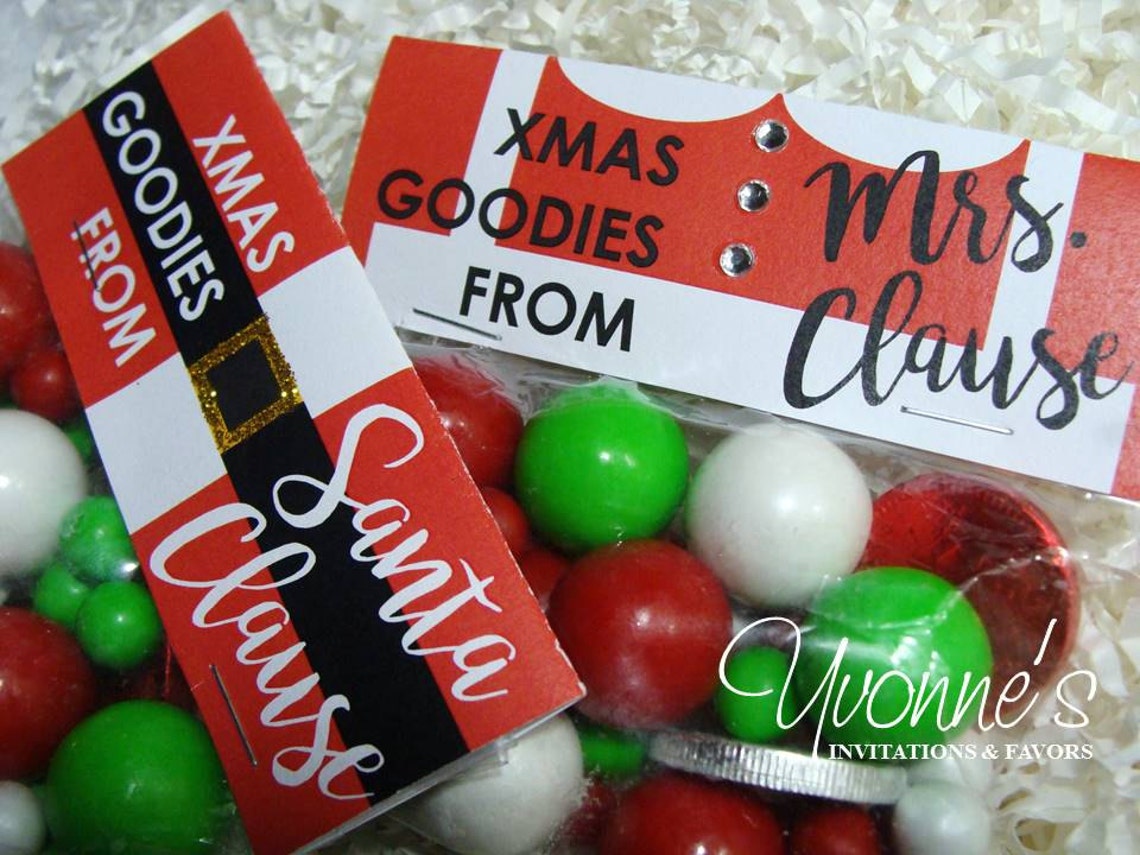Christmas Party Goody Bags-cookie-candy-treat Bag-holiday - Etsy