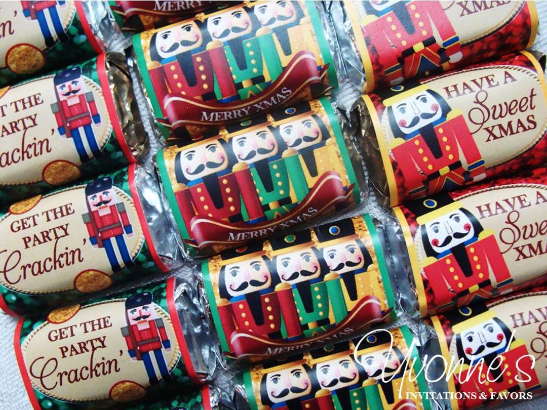 Nutcracker Mini Candy Bar Wrappers Only *CHOCOLATES NOT INCLUDED* Set ...