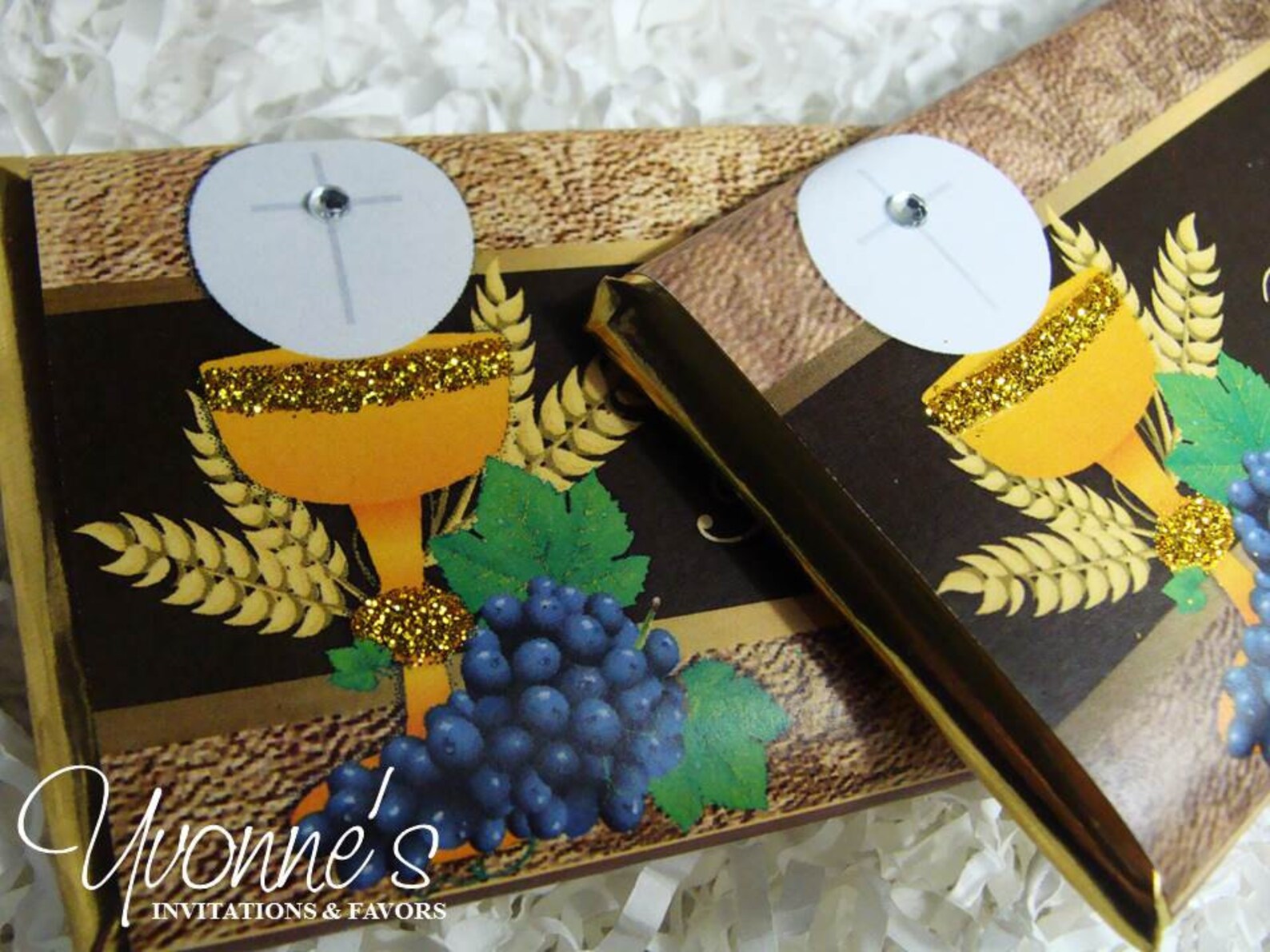 Communion Holy Eucharist Candy Bar Wrappers - Chocolate Bar Favors ...