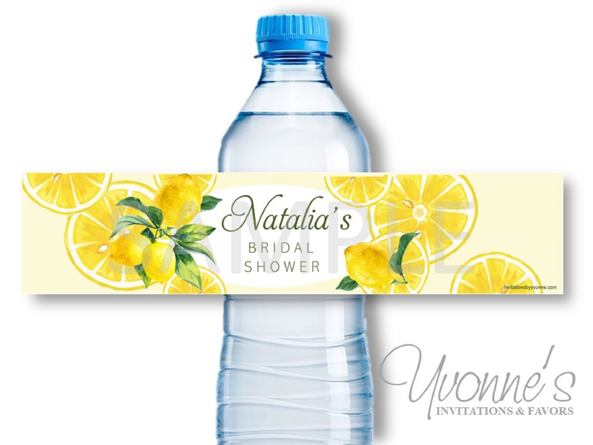 Lemon Bridal Shower Wrappers-lemon-themed Baby Shower-bridal Shower-1st ...
