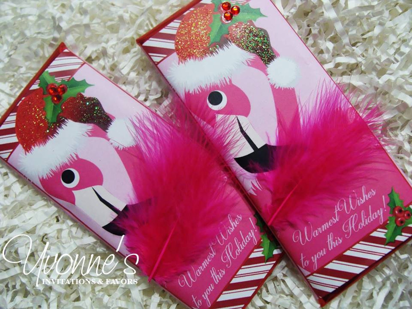Christmas Candy Bar Wrappers Assembled With Chocolate - Etsy