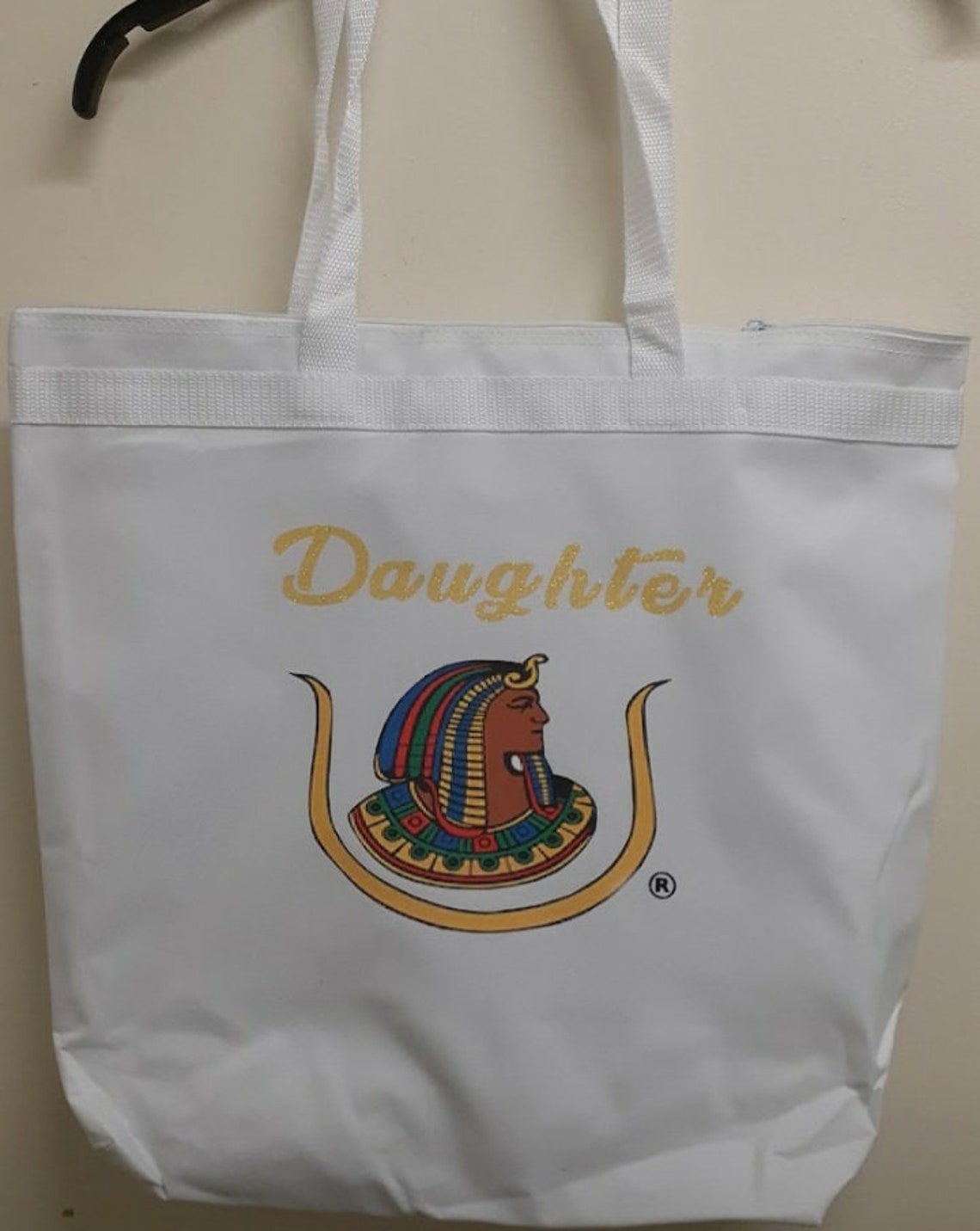 DOI Daughter of Isis PHA Zipper Tote Bag With Logo Image - Etsy