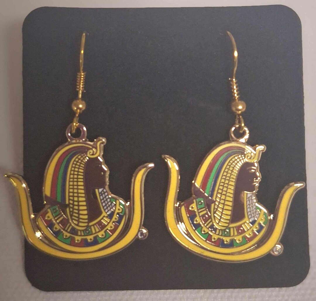 DOI Daughter of Isis PHA Logo Pierced Earrings - Etsy