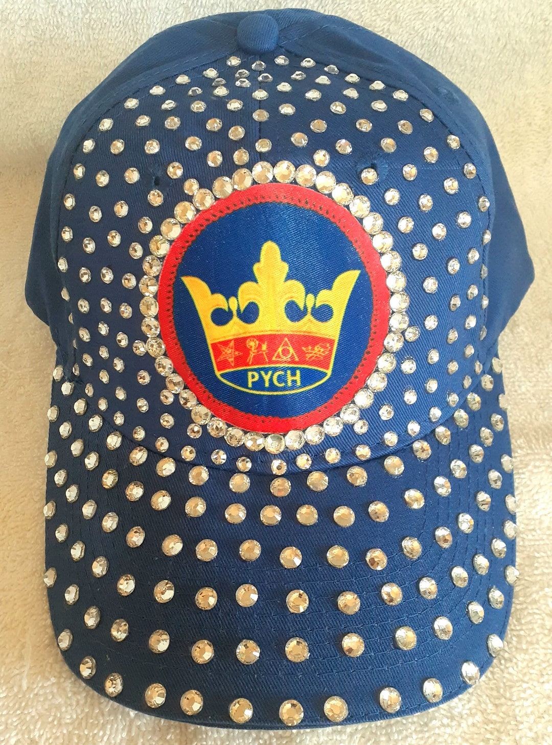 PYCH - Princesses York Cross of Honour Logo Ball Cap Embellished With ...