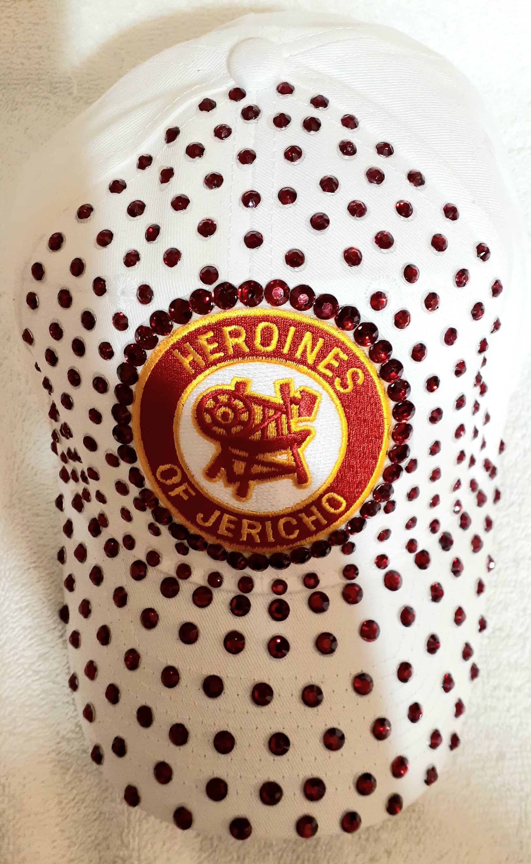 Heroines of Jericho Logo Emblem Ball Cap Embellished With Red ...