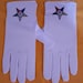 OES - Order of Eastern Star Logo Emblem Cotton Gloves - Etsy