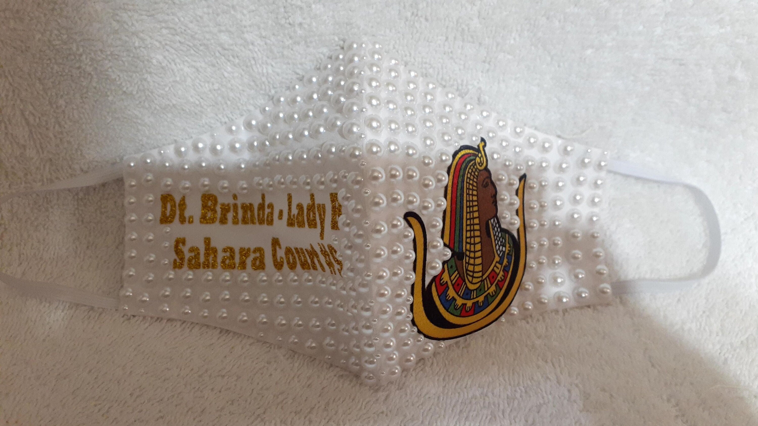 DOI PHA Daughter of Isis Full Color Logo Emblem Pearls Face - Etsy