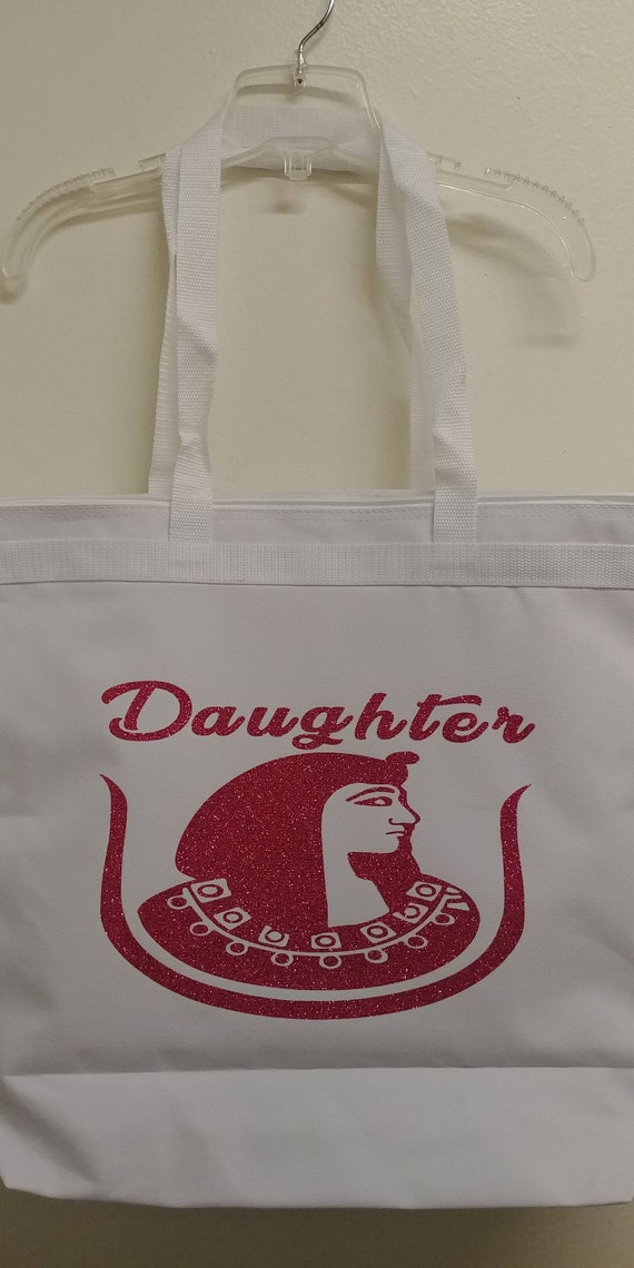 DOI Daughter of Isis PHA Zipper Tote Bag With Logo Image | Etsy
