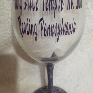 IBPOEW Daughters of the Elks Logo Rhinestone Trimmed Glassware - Etsy