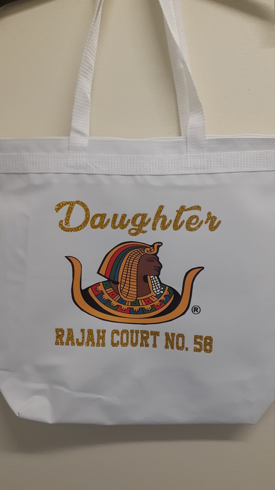DOI Daughter of Isis PHA Zipper Tote Bag With Logo Image - Etsy