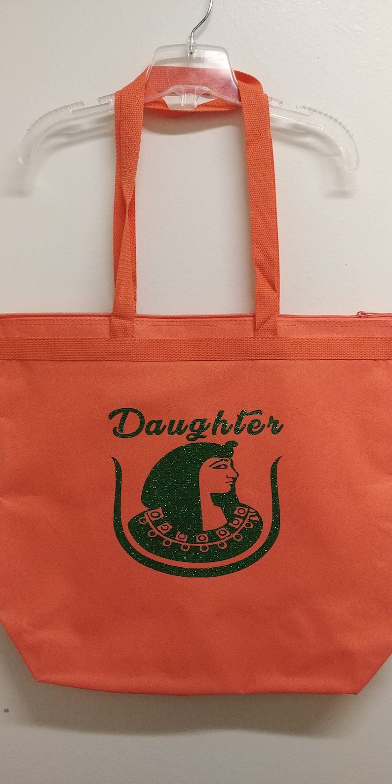 DOI Daughter of Isis PHA Zipper Tote Bag With Logo Image | Etsy