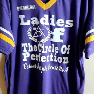 LOCOP - Ladies of the Circle of Perfection Logo Football T-shirt - Etsy