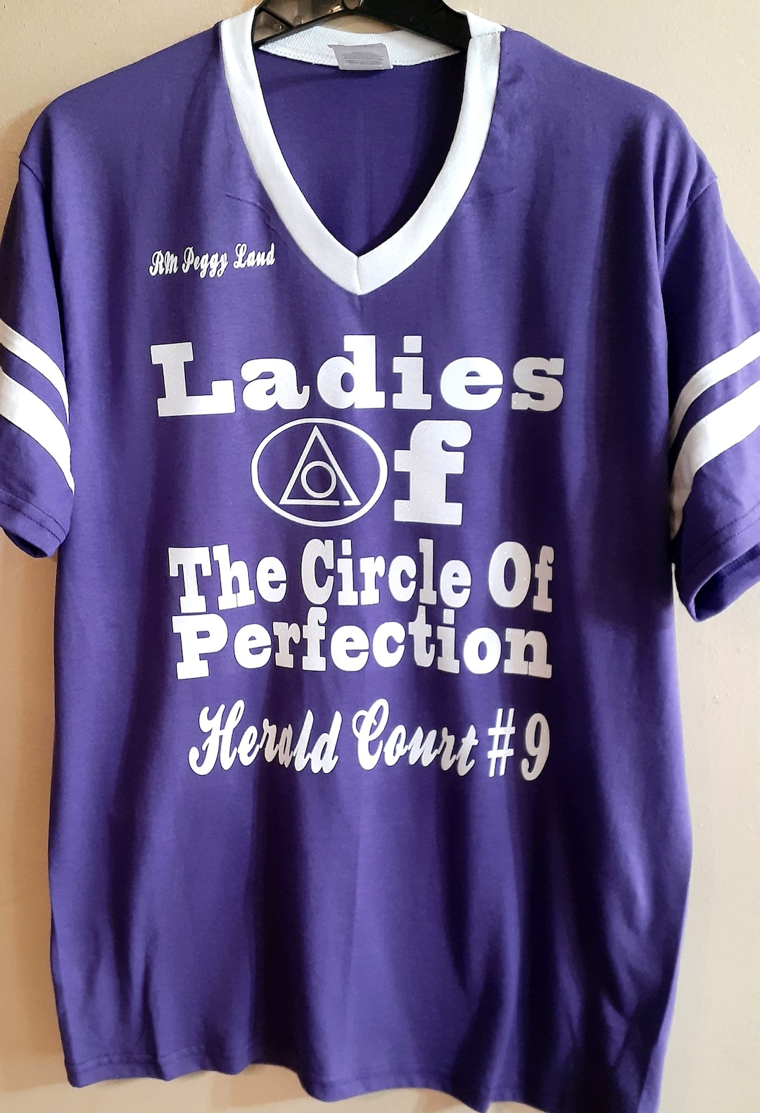 LOCOP - Ladies of the Circle of Perfection Logo Football T-shirt - Etsy