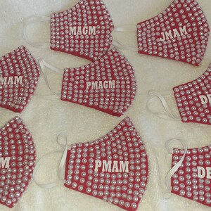 HOJ Heroines of Jericho Logo Emblem Pearls Face Mask - Etsy