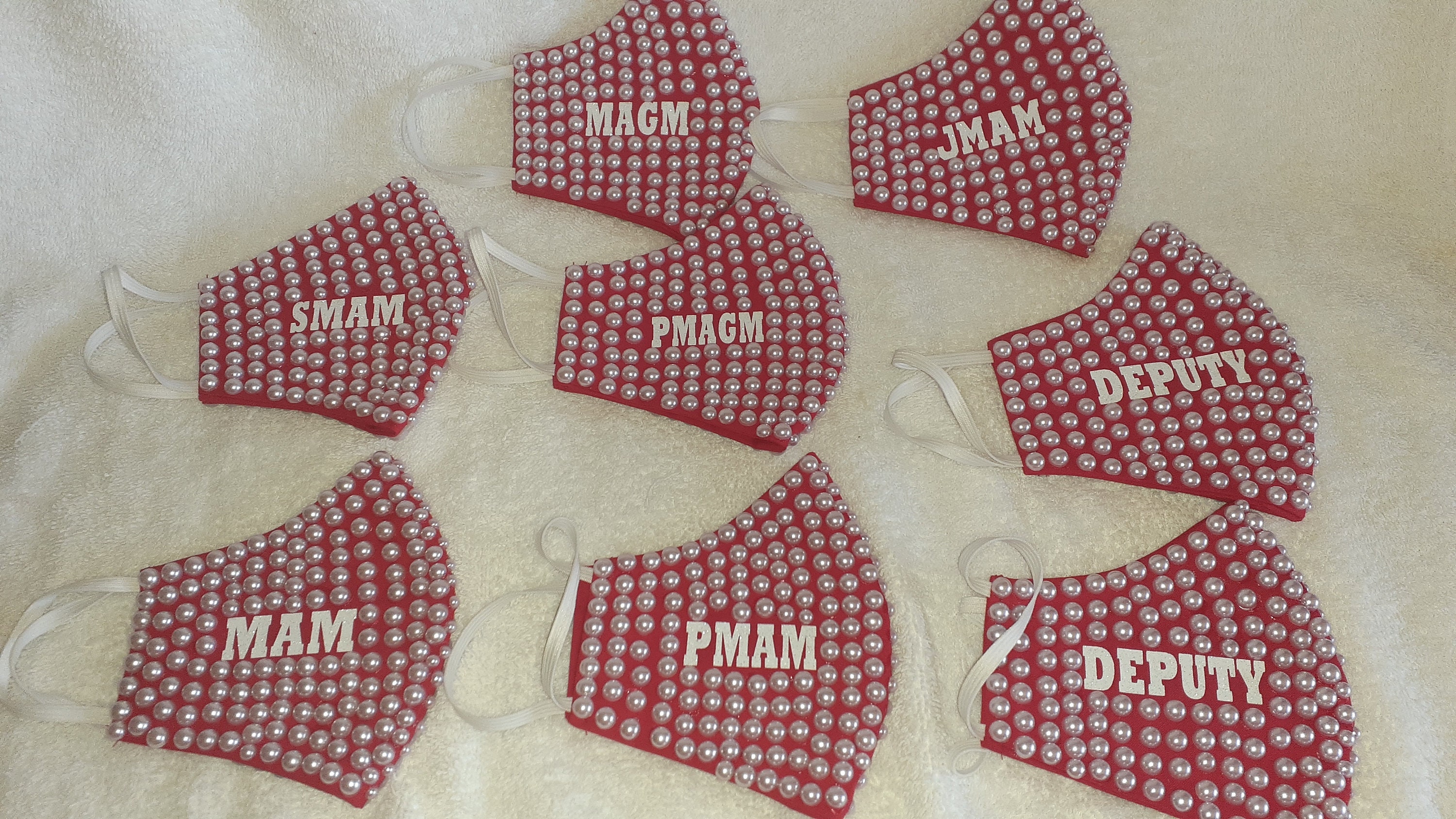 HOJ Heroines of Jericho Logo Emblem Pearls Face Mask - Etsy Canada