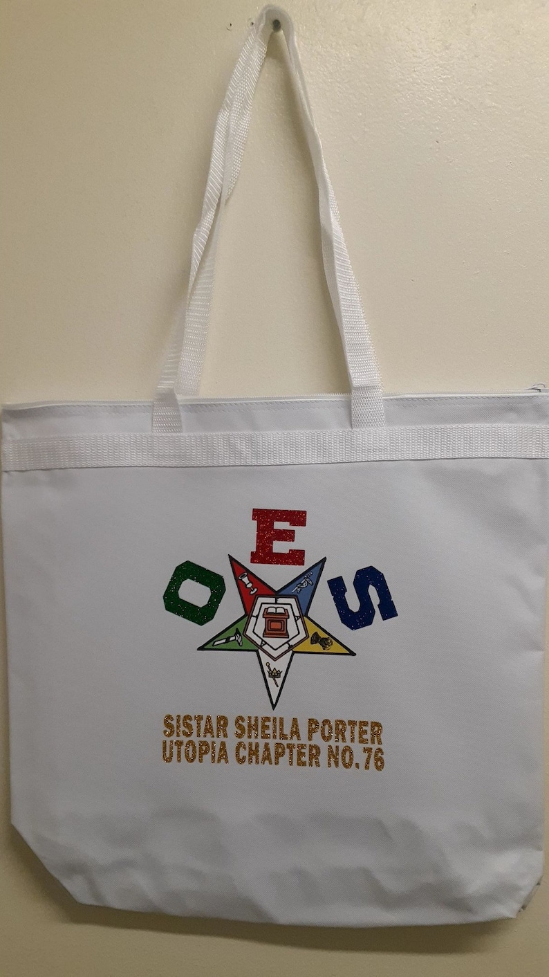 OES - Order of Eastern Star Sisterhood Tote Bag - Etsy