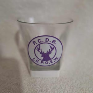 IBPOEW - DOE - PGDR Elks Logo Glassware - Etsy