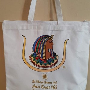 Past Commandress DOI PHA Daughter of Isis Logo Tote Bag With Sun - Etsy