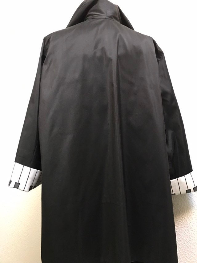 Hand Painted Silk Music Piano Keyboard Reversible Jacket by - Etsy