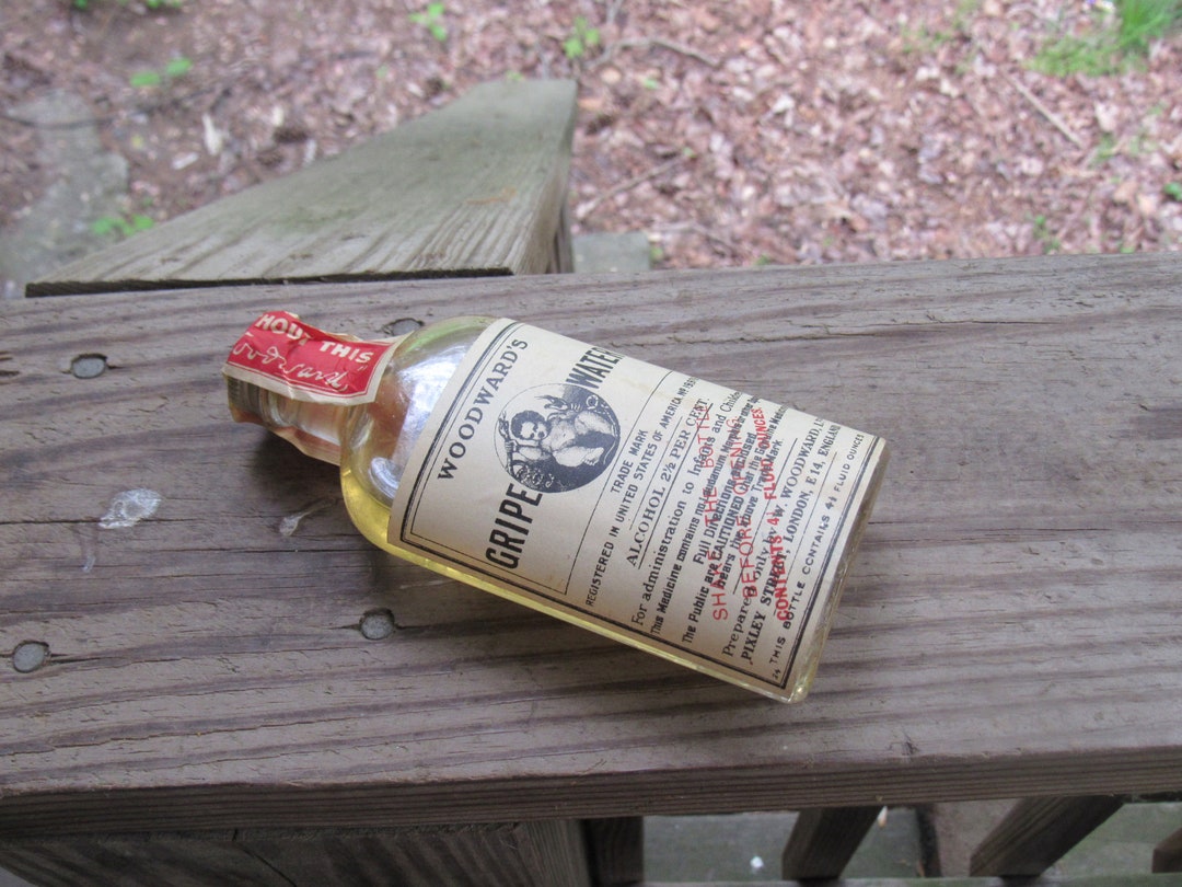 Woodwards Gripe Water. Full Bottle With Original Box. Quack Medicine ...