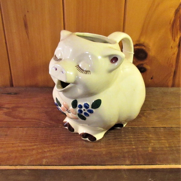 Pig Pitcher - Etsy