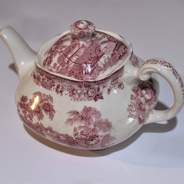 Pink Transferware - Etsy