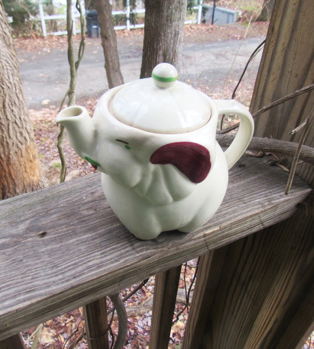 SUPER RARE SHAWNEE Elephant Teapot With Lid - Etsy