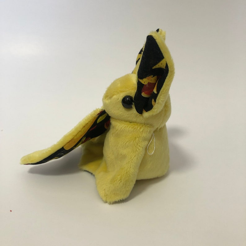 Yellow Taco Bat Plush, Stuffed Animal, Softie - Etsy