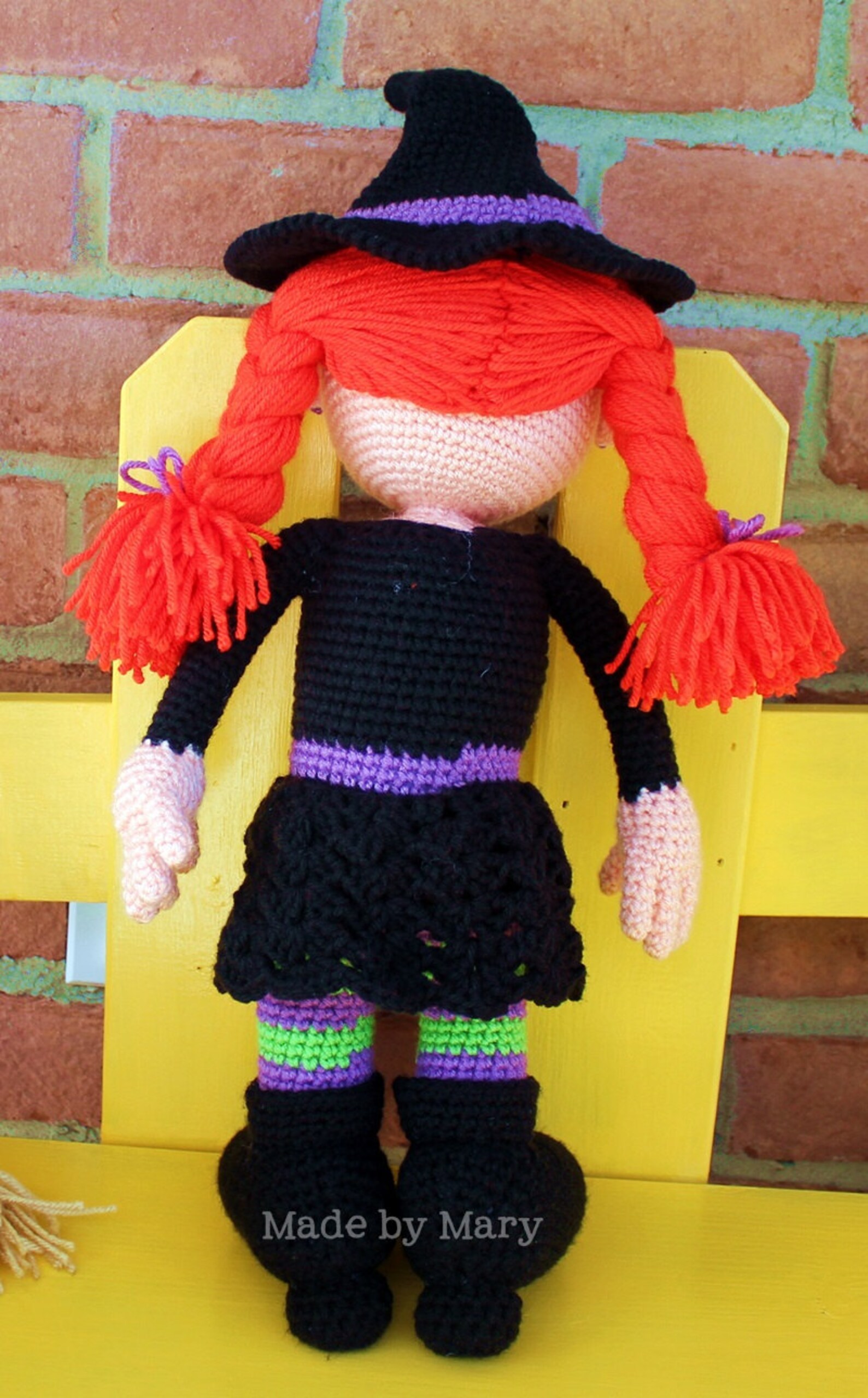 PDF PATTERN: Winifred the Witch Crochet Pattern **crochet Pattern Only ...
