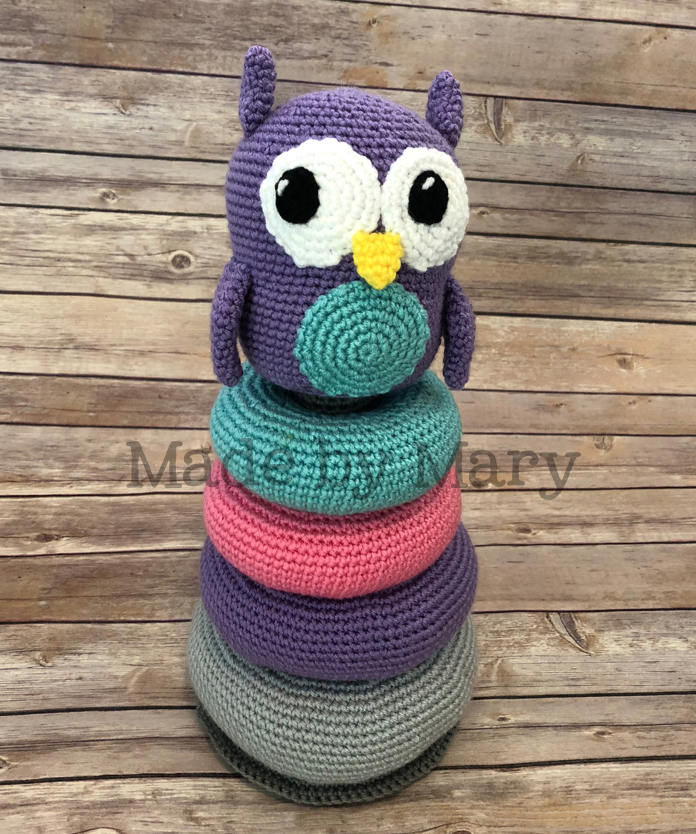 PDF PATTERN: Ring Stacker Woodland Animals crochet Pattern | Etsy