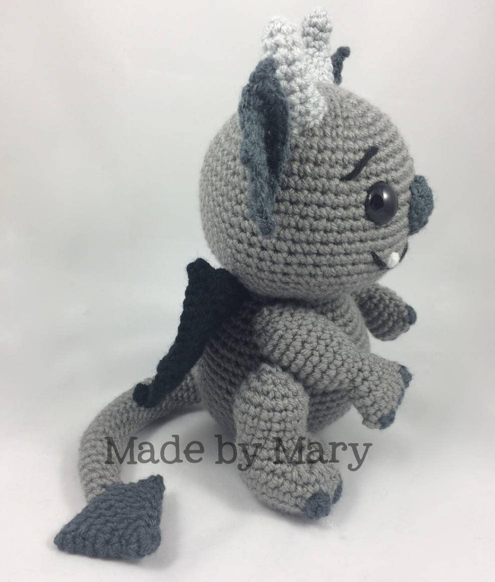PDF PATTERN: Gronk the Gargoyle Amigurumi Pattern *crochet Pattern Only ...