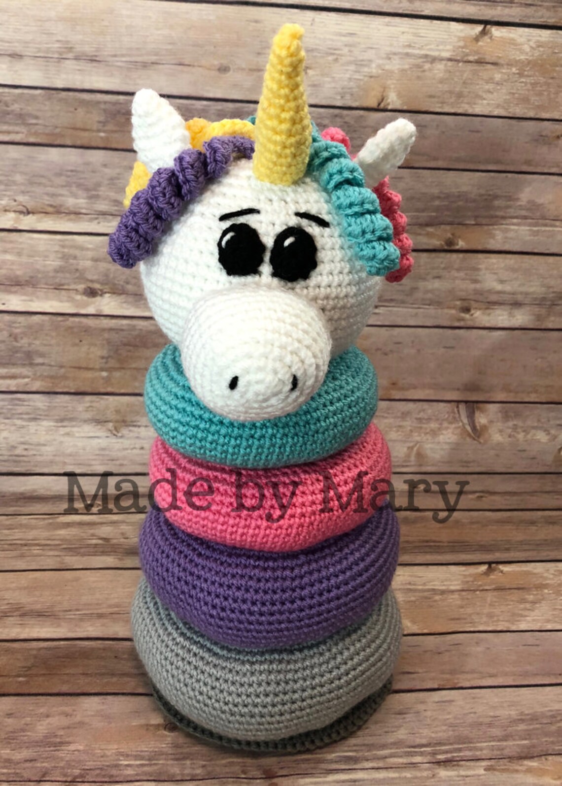 PDF PATTERN: Ring Stacker Fantasy Animals crochet Pattern | Etsy